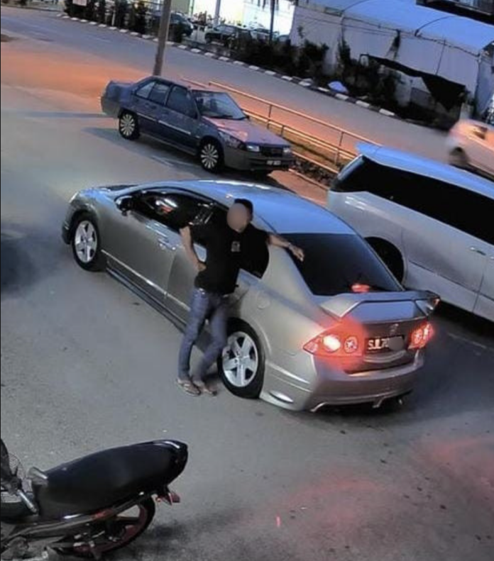 MEN HACK STORE EMPLOYEE WITH PARANGS IN PENANG ROBBERY, ESCAPE IN CAR ...